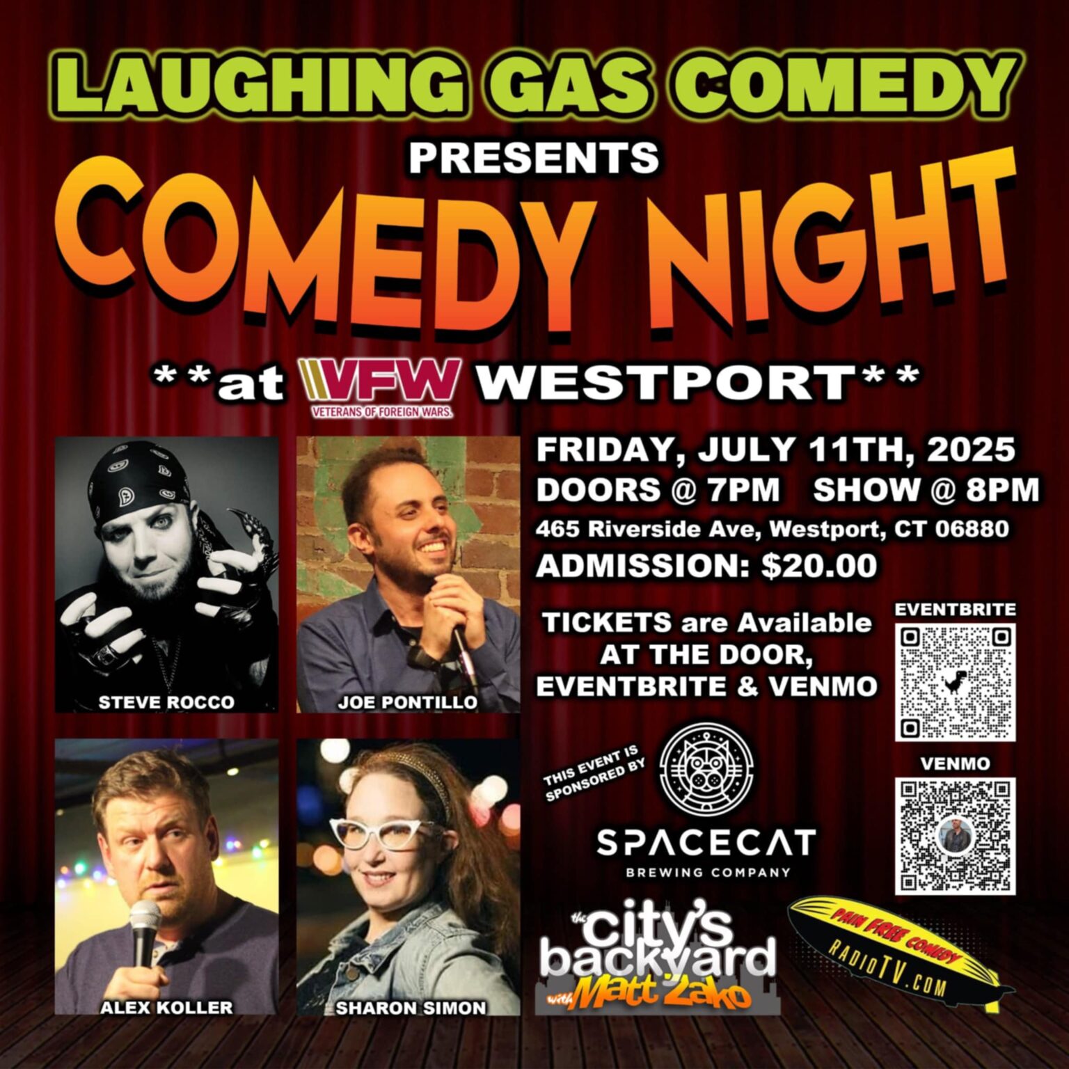 Comedy Night Returns to VFW for a Hilarious Evening, Friday July 11th ...